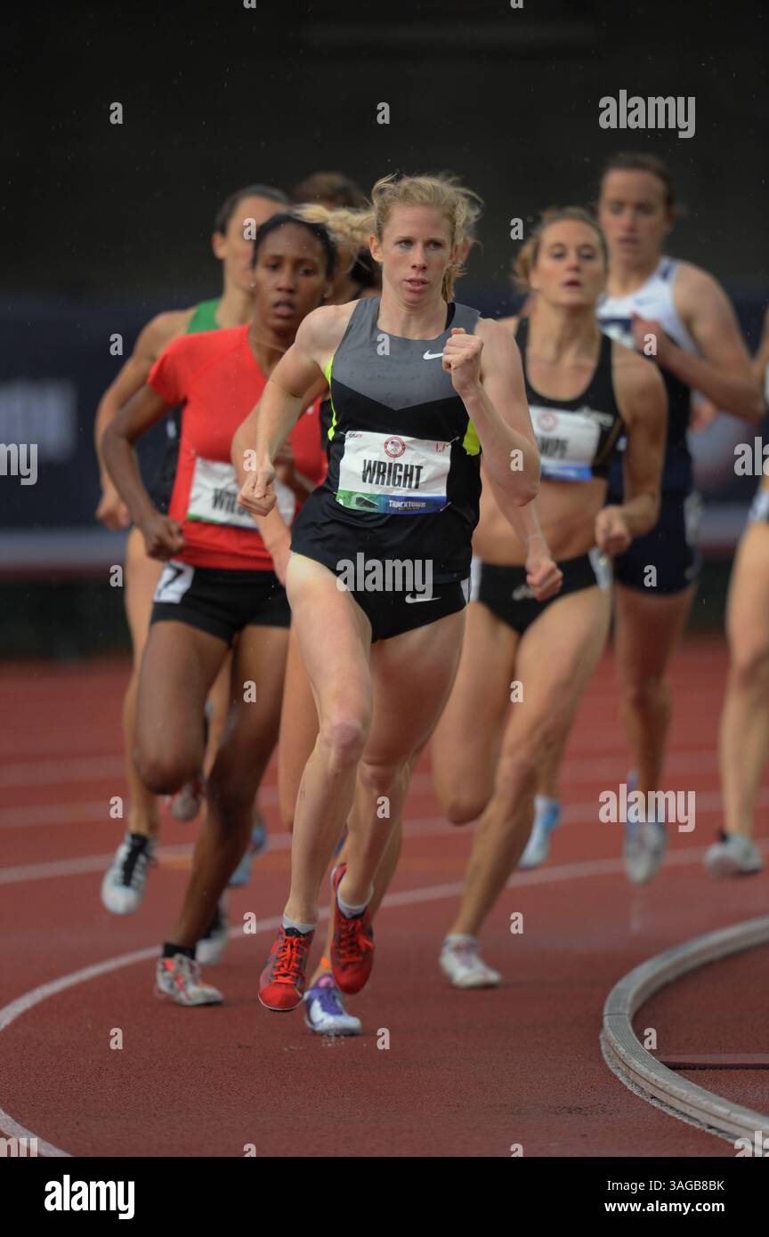 June 23, 2012 - Eugene, Oregon, U.S - Phoebe Wright (USA) in the women ...