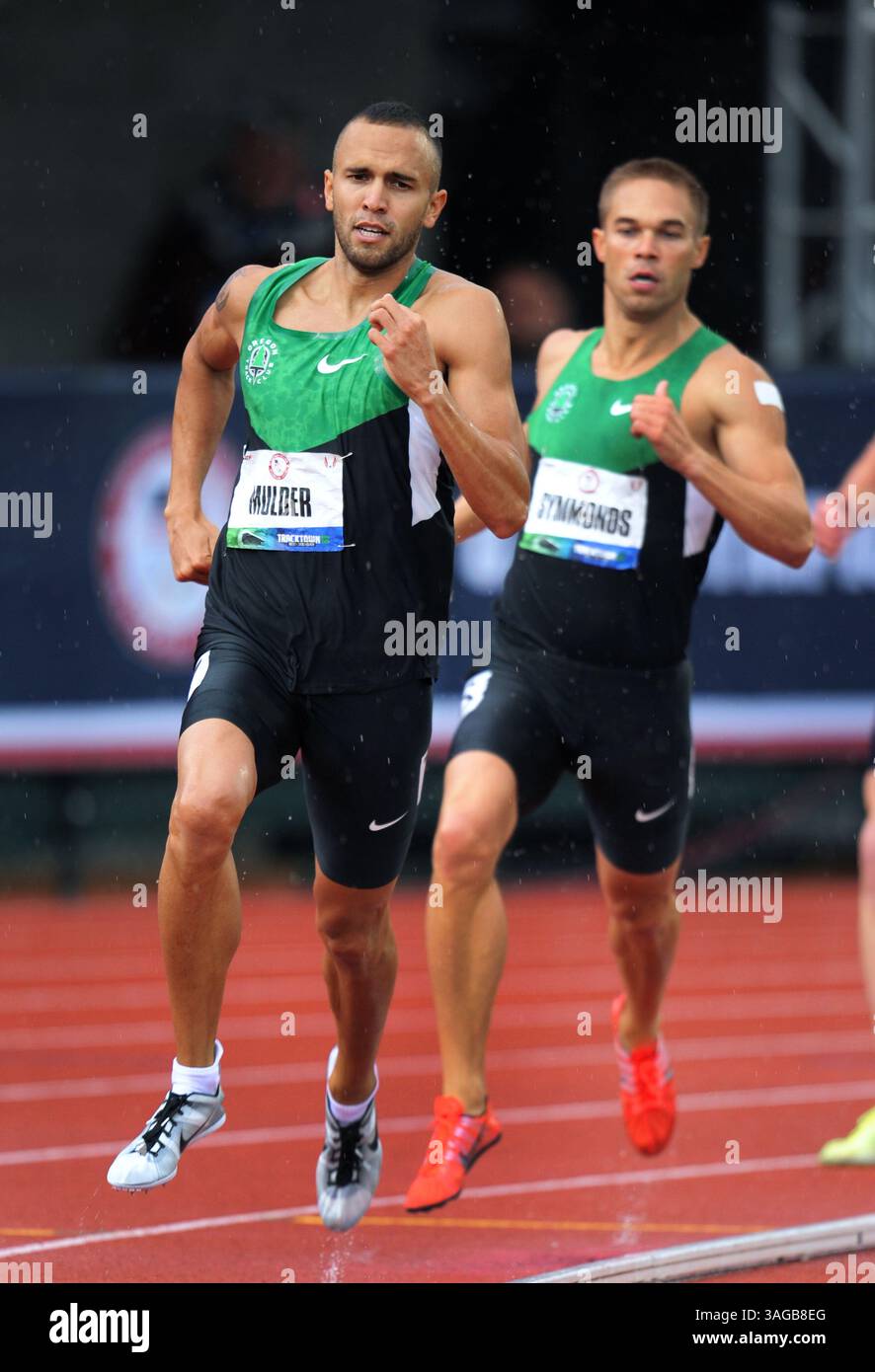 June 23, 2012 - Eugene, Oregon, U.S - Tyler Mulder (USA) wins his heat ...