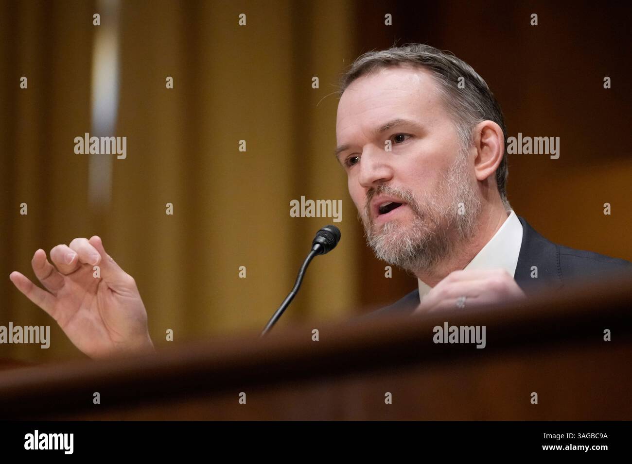 U.S. Trade Representative Jamieson Greer testifies before the Senate ...