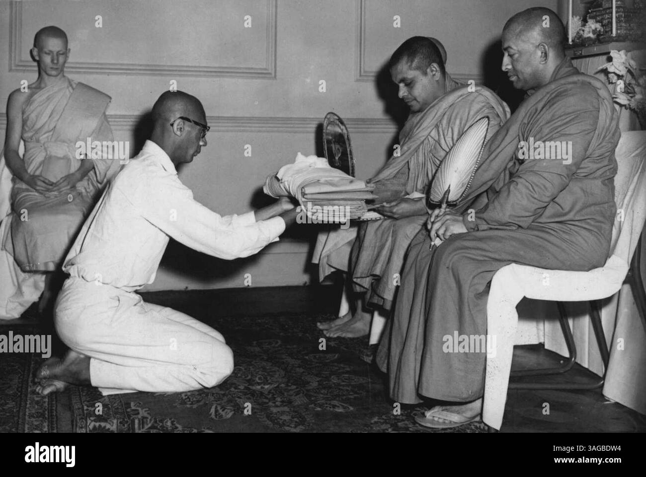 Jamaican Convert Becomes A Buddhist Monk George Blake receives his ...