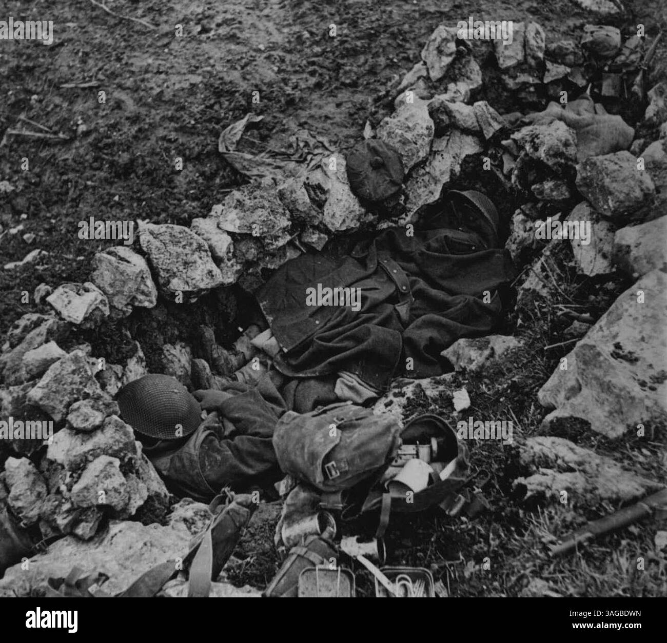 British Troops In Italy - British Troops. February 14, 1944 Stock Photo - Alamy