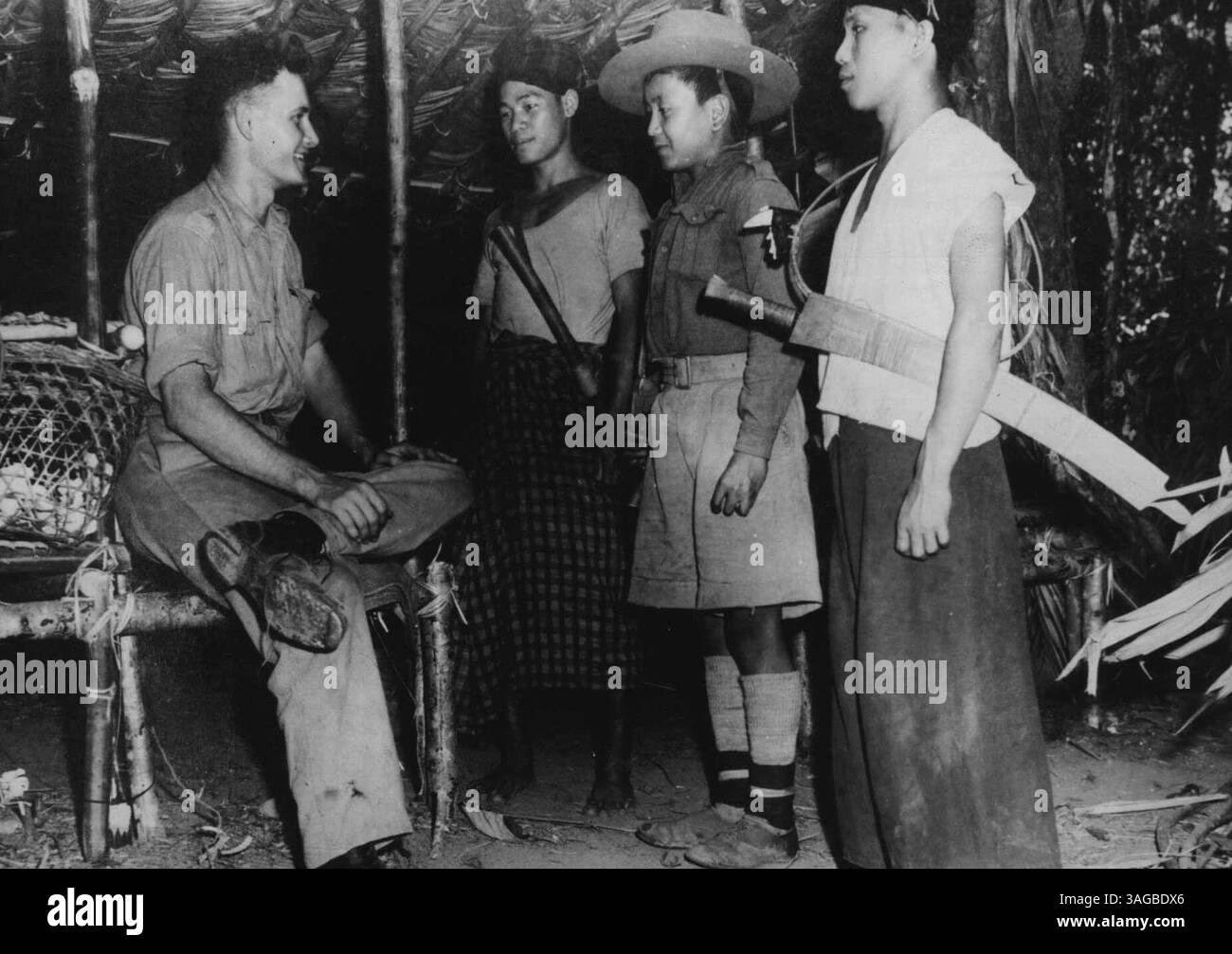 Kachin Tribesmen Of North Burma Aid Allies In War Against The Japanese ...
