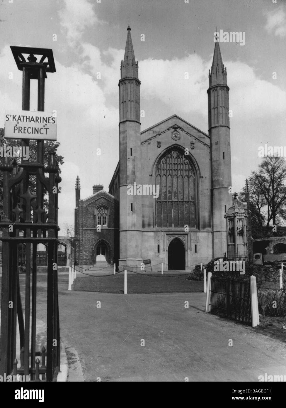 Danes Will Have Own Church in London A view of St. Katherine's old ...