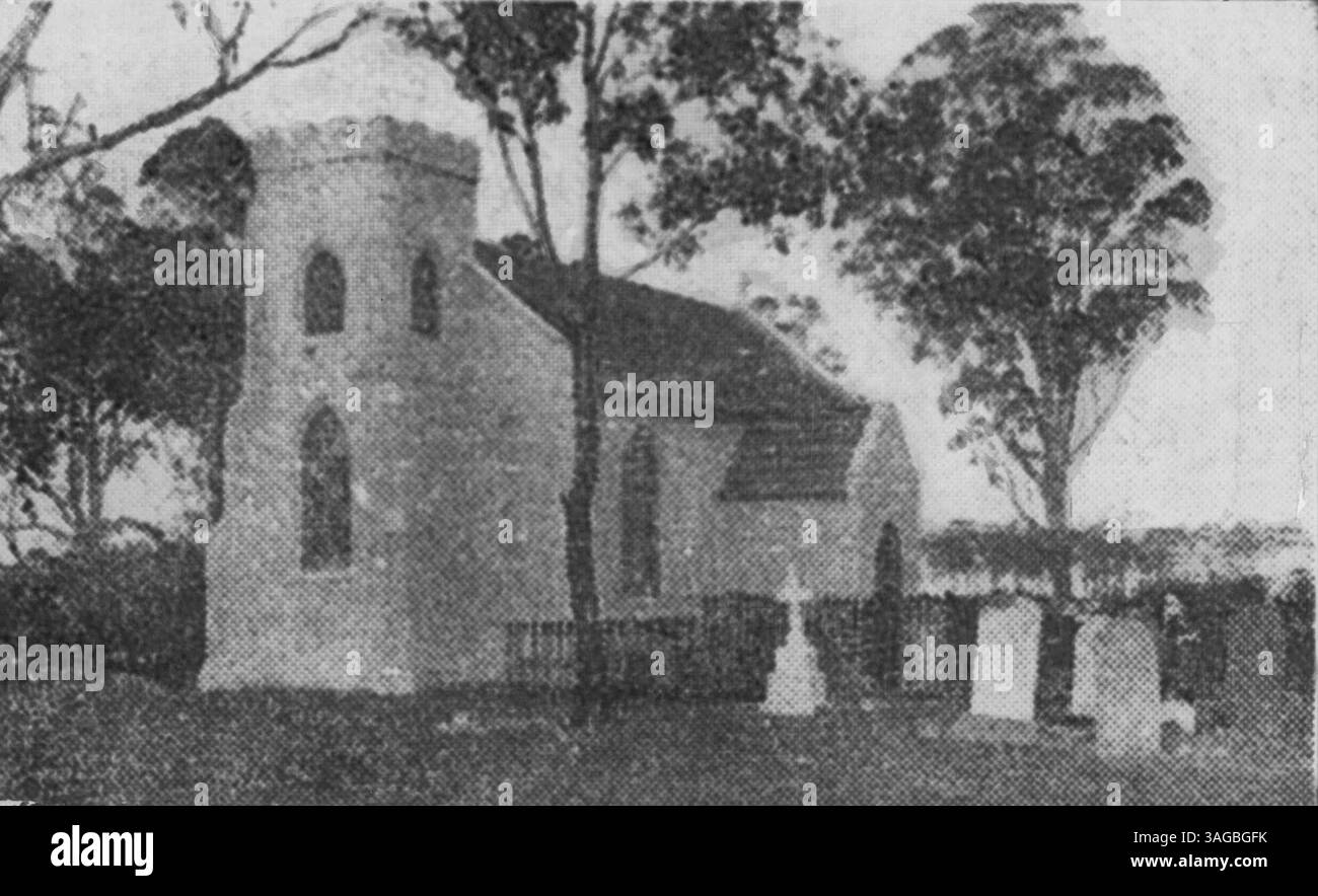 Historic Church Church of St. Mary, Denham Court. May 01, 1936 Stock ...