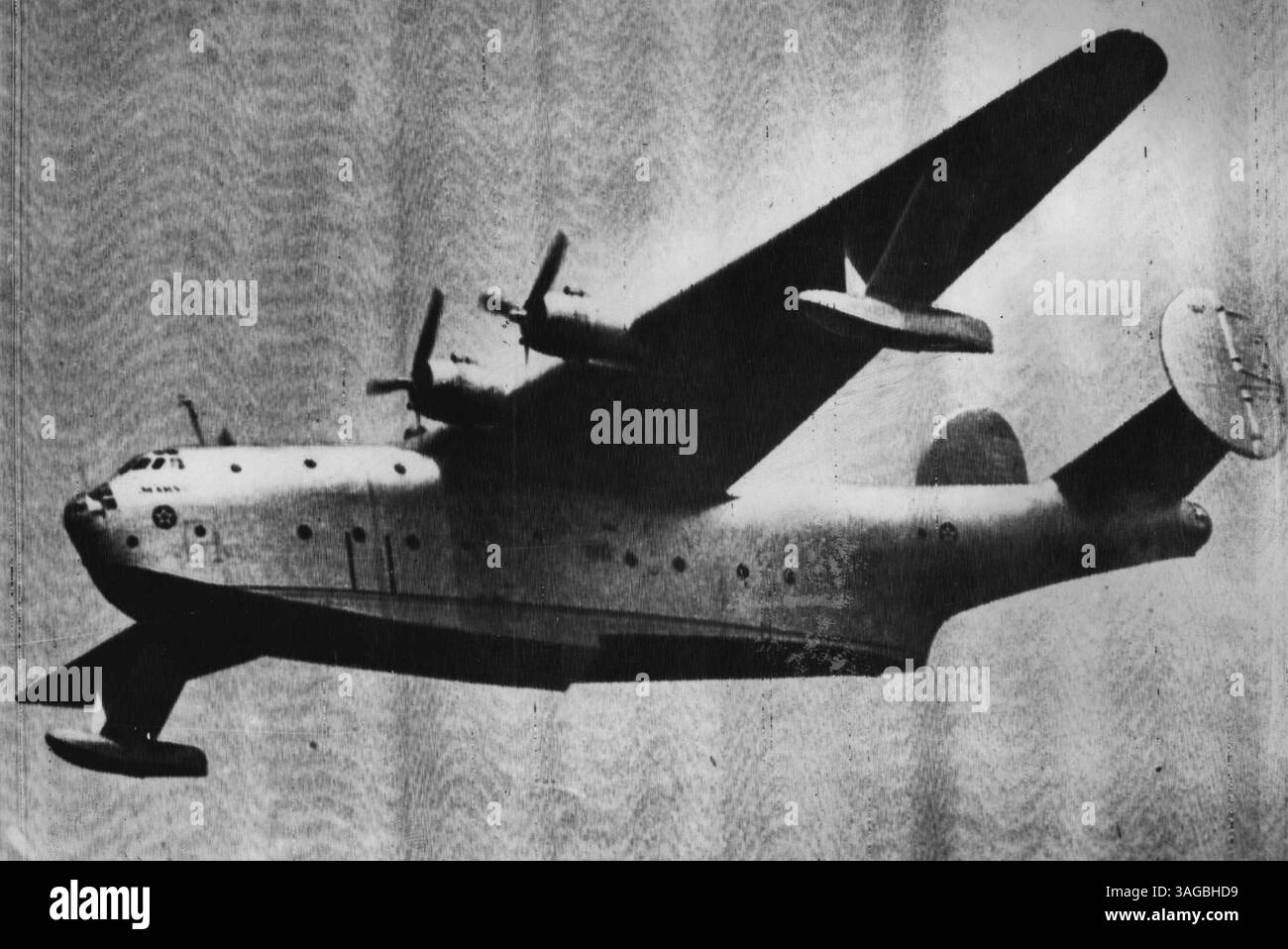 Worlds largest seaplane Black and White Stock Photos & Images - Alamy