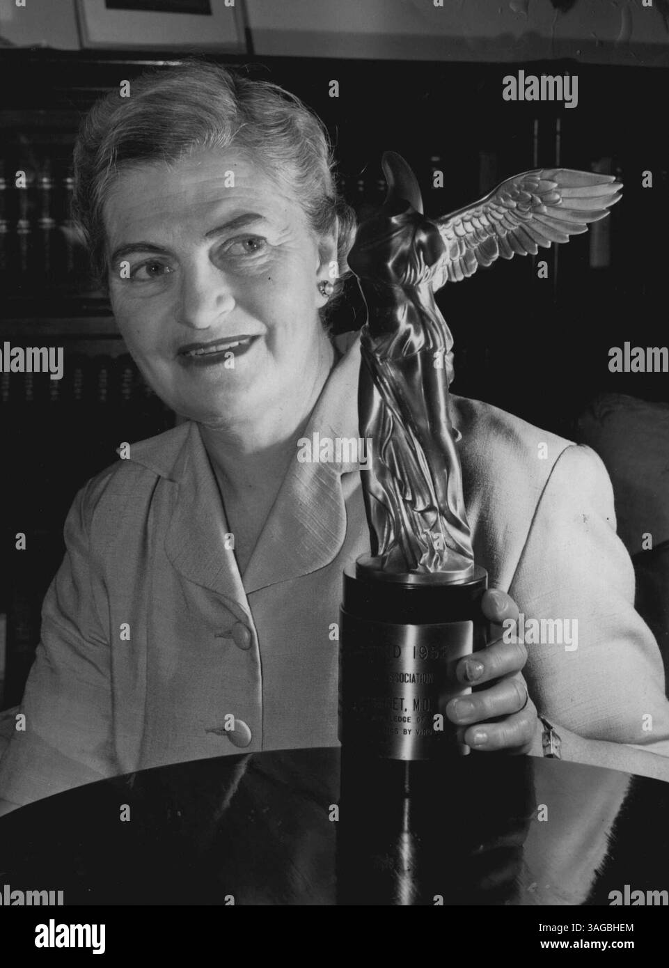 Lady Burnet Wife of sir Macfarlane Burnet, head of the Walter and Eliza ...