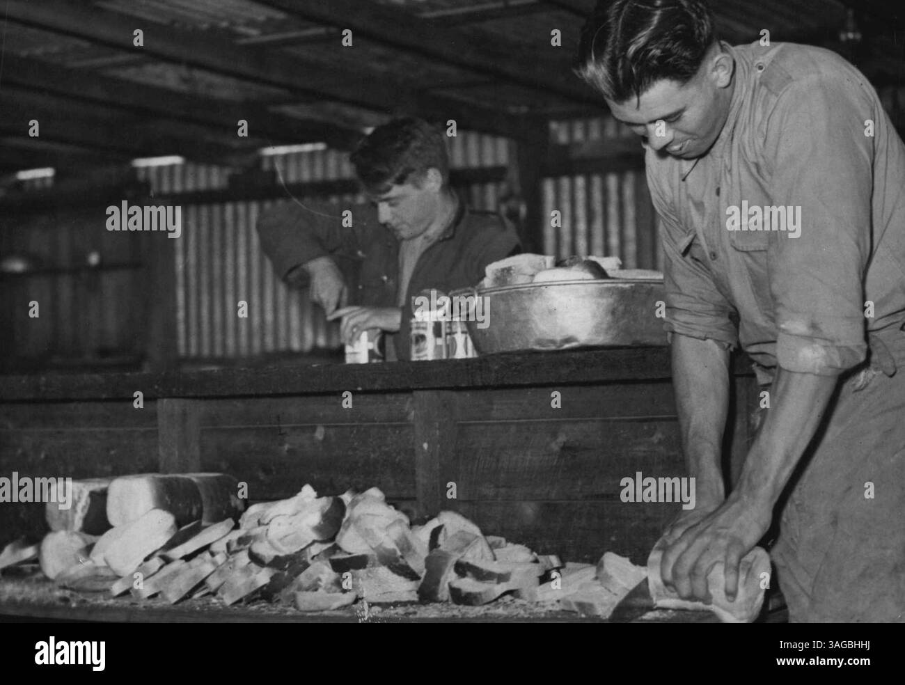 Bread world war ii Black and White Stock Photos & Images - Alamy