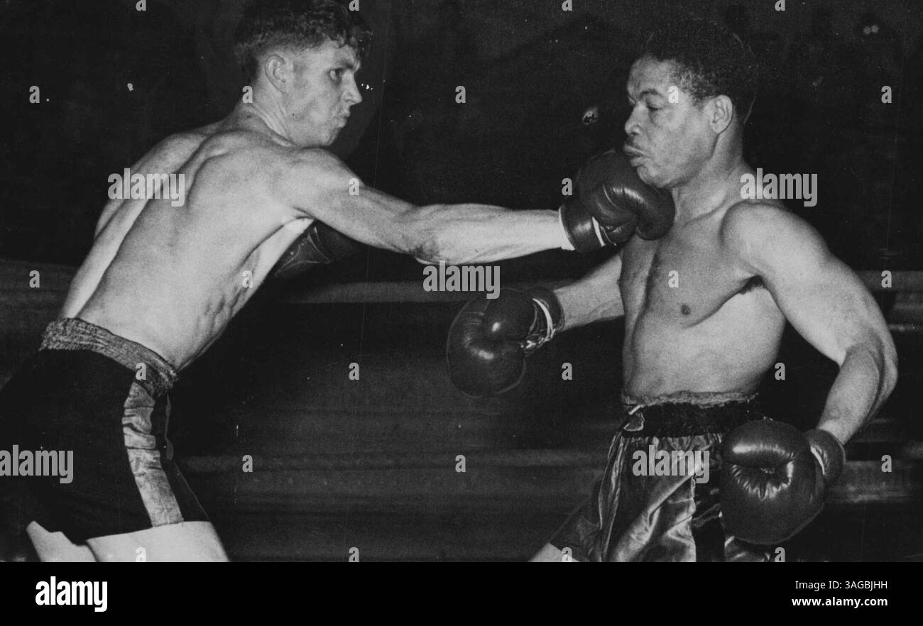 Empire welter boxing champion Barry Brown would beat George ***** and ...