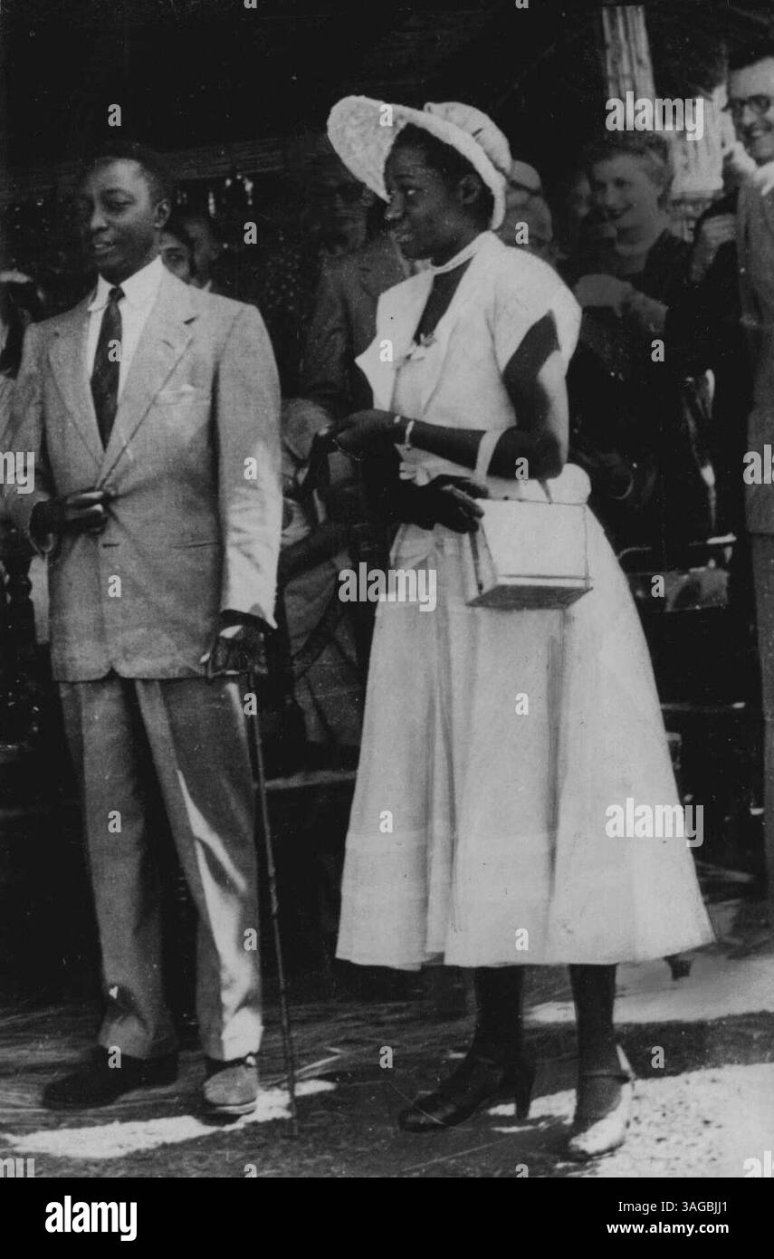 Native Ruler Exiled From Buganda. Photo Shows:- A recent picture of the ...