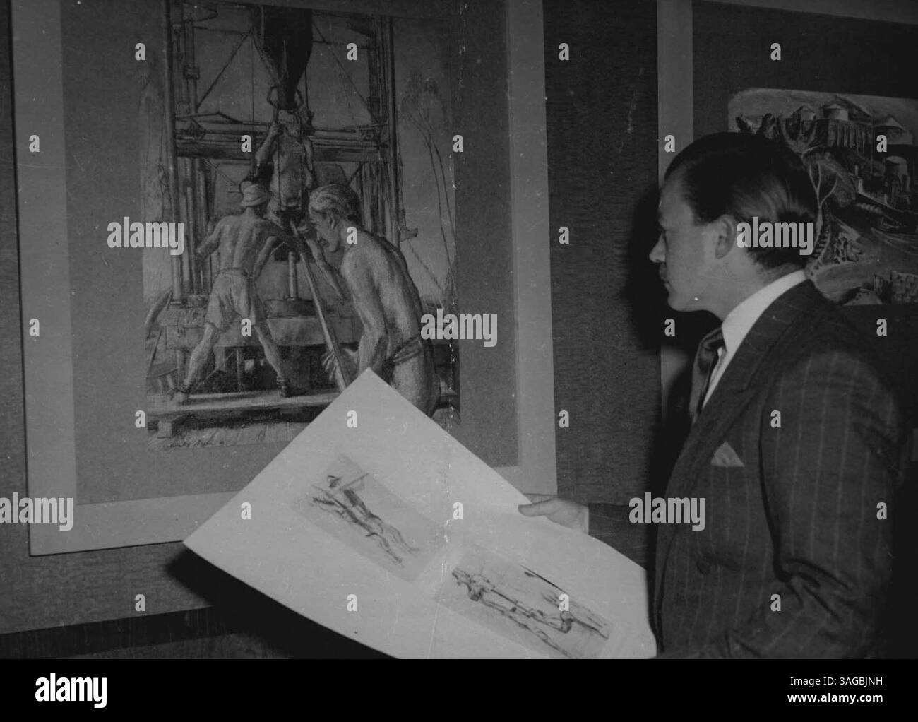 Painters in New Field Charles Bush With his Oil in Queensland," One of ...