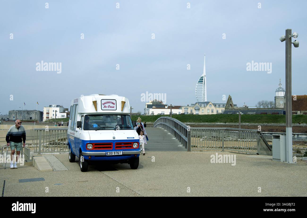 ice cream van Stock Photo - Alamy