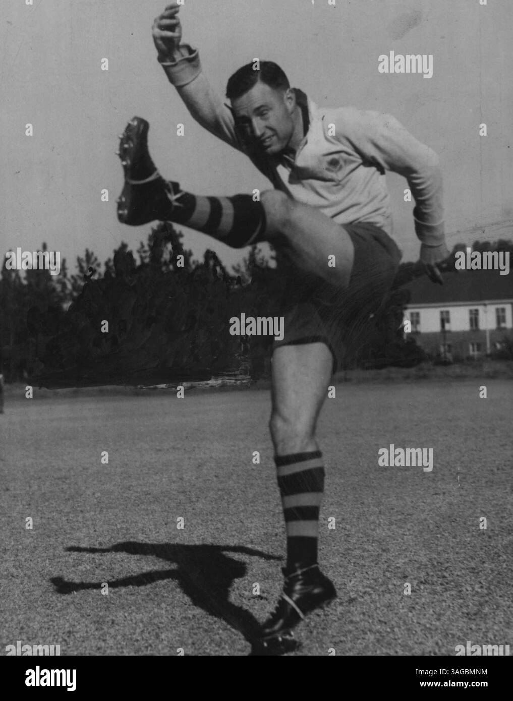 Cyril Burke is the complete Footballer, looks the part, and is ...