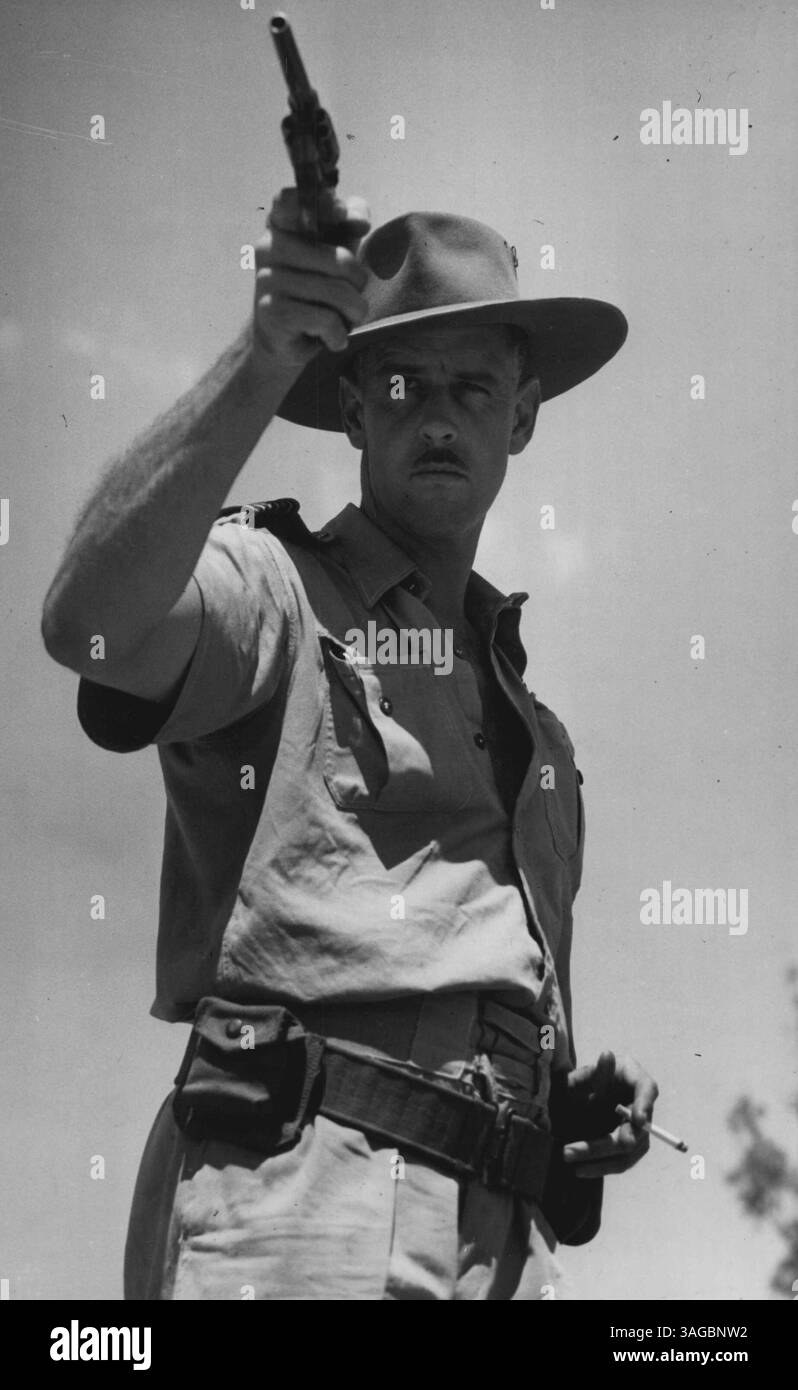 Wing Com Clive Caldwell has a a ***** on day pigeon ***** range with ...