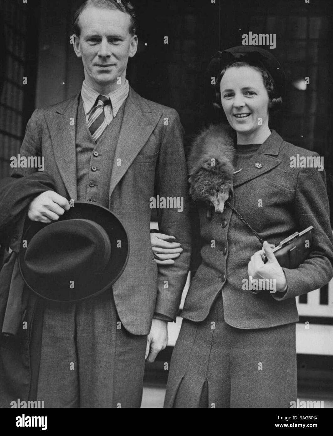 Photo Shows: Commander Anthony Buzzard With his wife leaving a London ...