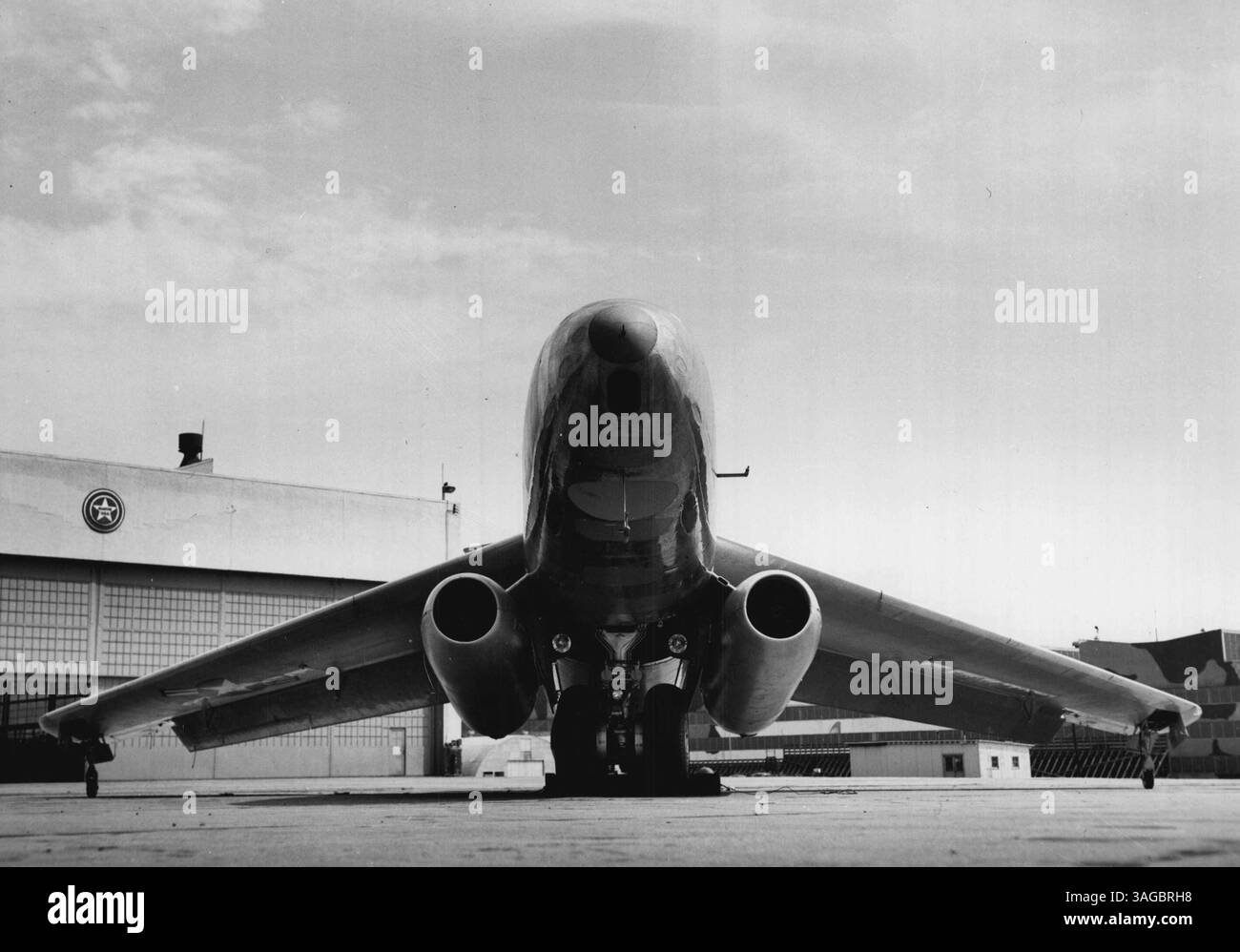 Worm's-Eye View Of The U. S. Air Force's New High-Speed Light Bomber ...