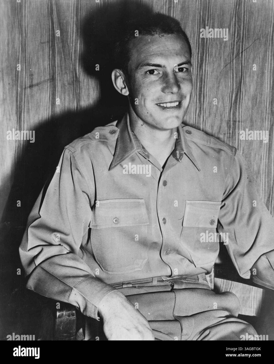 Pilot flying aircraft co Black and White Stock Photos & Images - Alamy