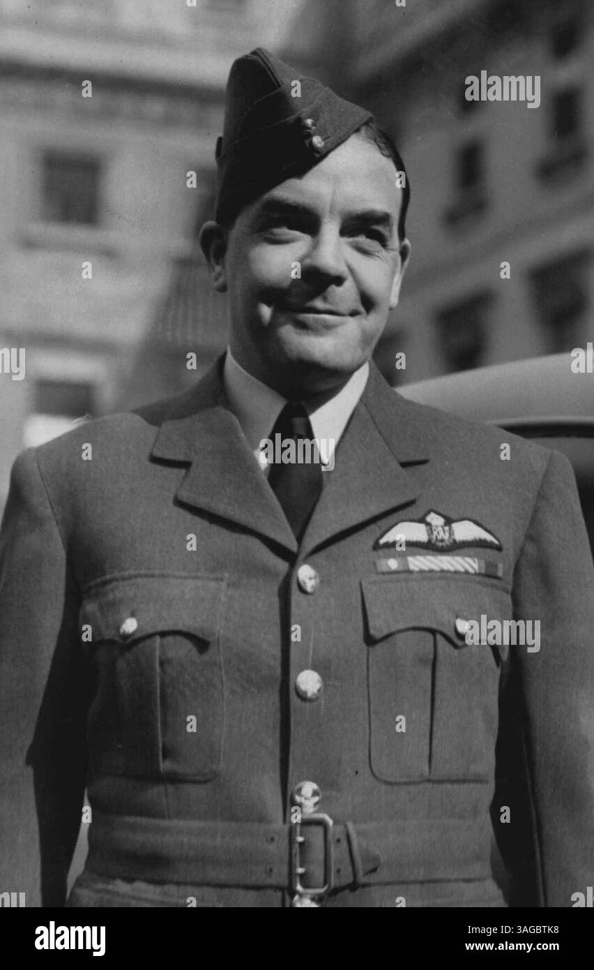 Desert Air chief At 37. Harry Broadhurst, D.S.O. and Air Bar and D.F.C ...