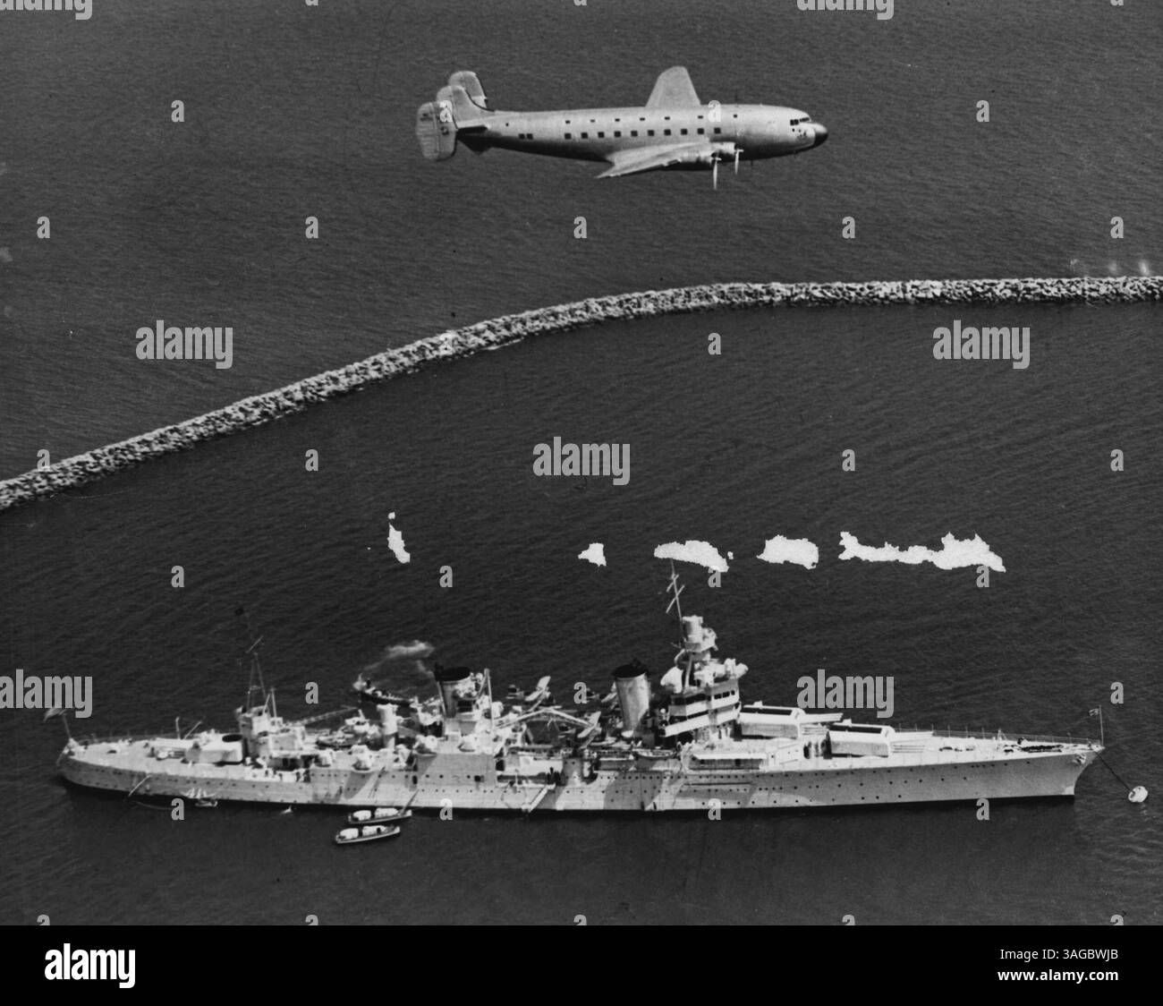 Monster Passenger Plane Welcomes Fleet -- The Douglas DC-4 is pictured ...