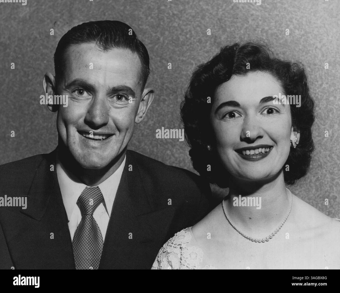 Engagement Pic: Brian Cahill (Son of Premier of NSW) and Shirley ...
