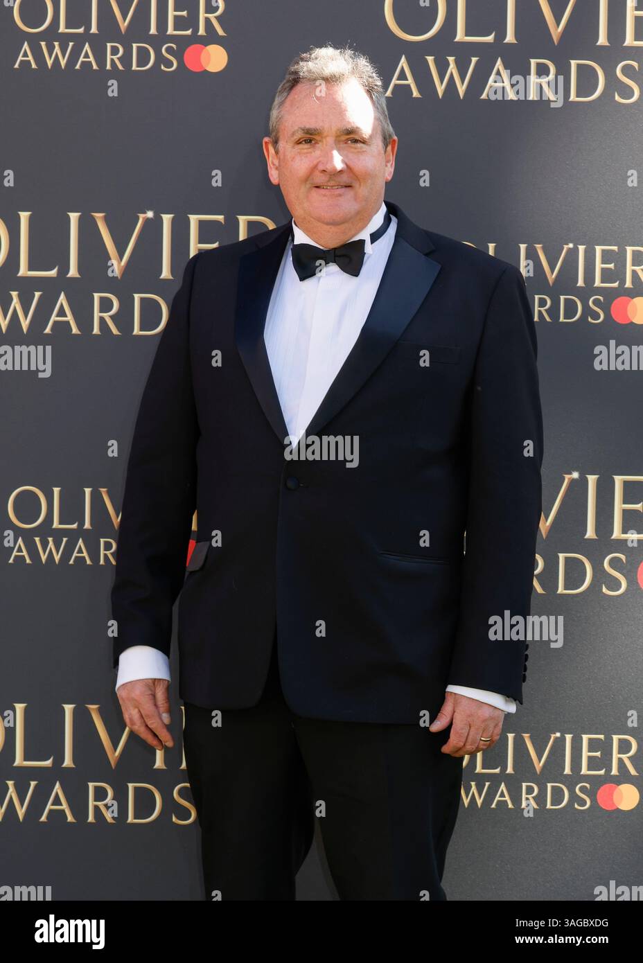 Nick Lidster attends the Olivier Awards 2025 at the Royal Albert Hall ...