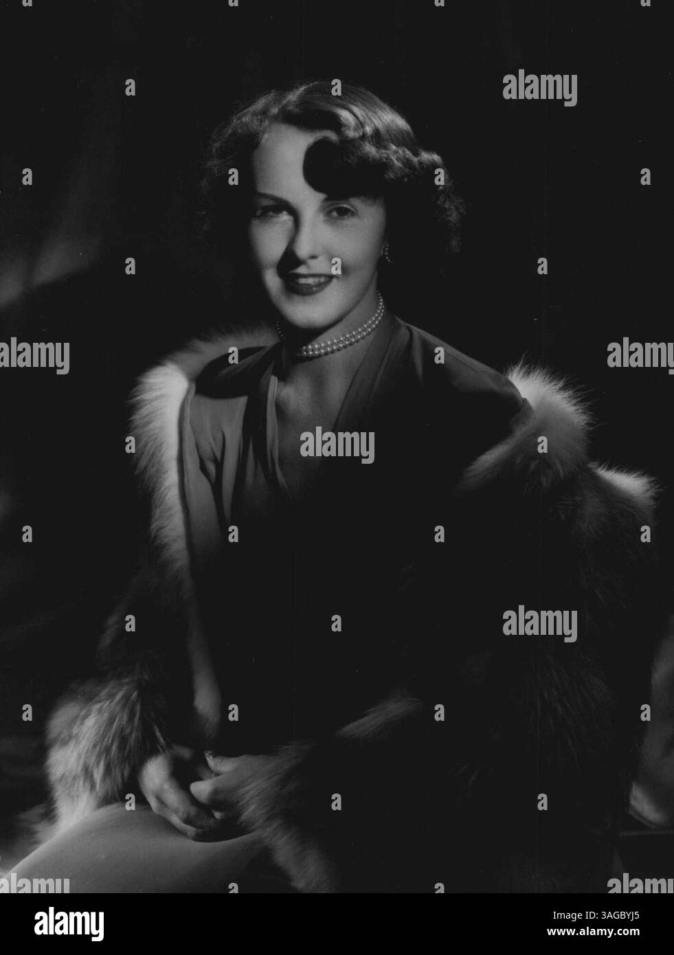 Society Portrait Studies by Baron: Mrs. Peter Cadbury of Oxhey Lodge ...