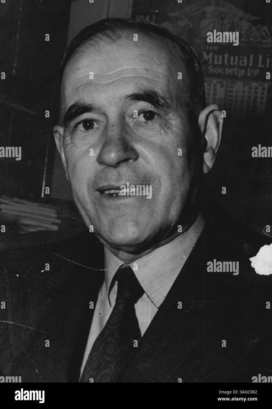 John Cain. May 10, 1955 Stock Photo - Alamy