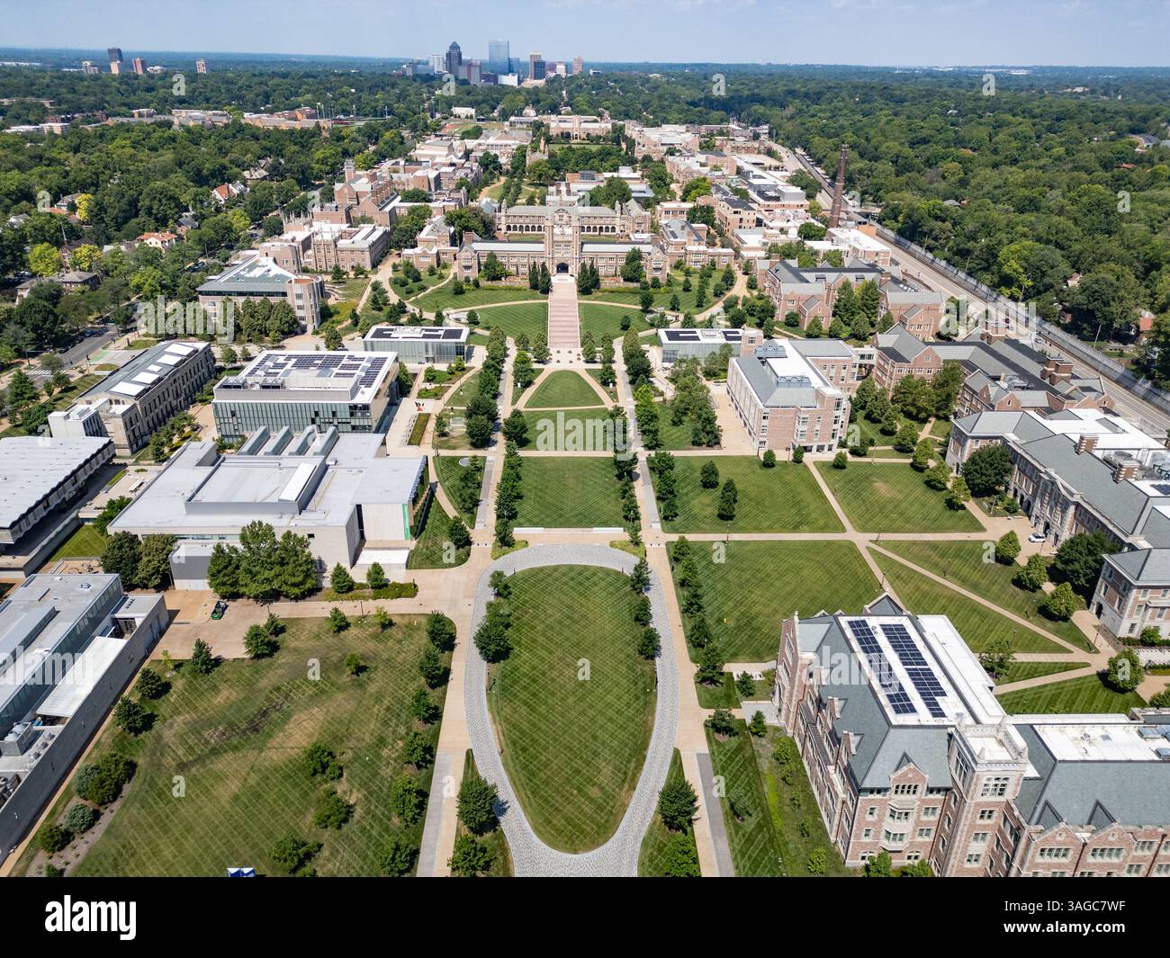 St louis university aerial hi-res stock photography and images - Alamy