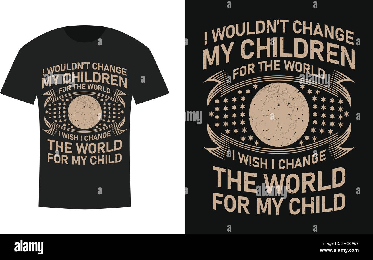 Universal children’s day t shirt design Stock Vector Image & Art - Alamy