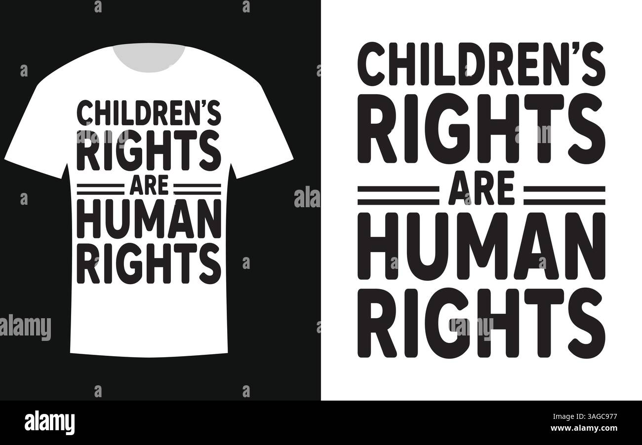 Universal children’s day t shirt design Stock Vector Image & Art - Alamy