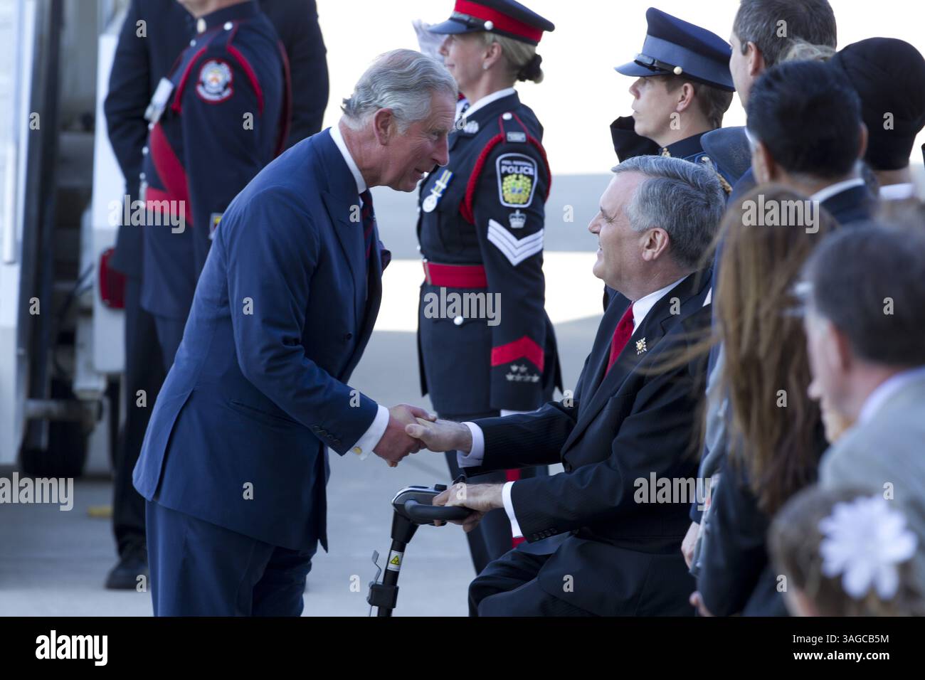 May 21, 2012 - Mississauga, Ontario, Canada - PRINCE CHARLES shakes ...