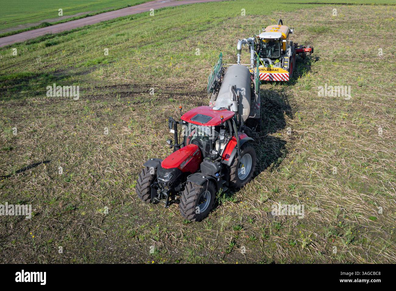 Gülle Selbstfahrer Zunhammer ZUNI-X-TRAC 1600 Aufbau auf Claas Xerion ...
