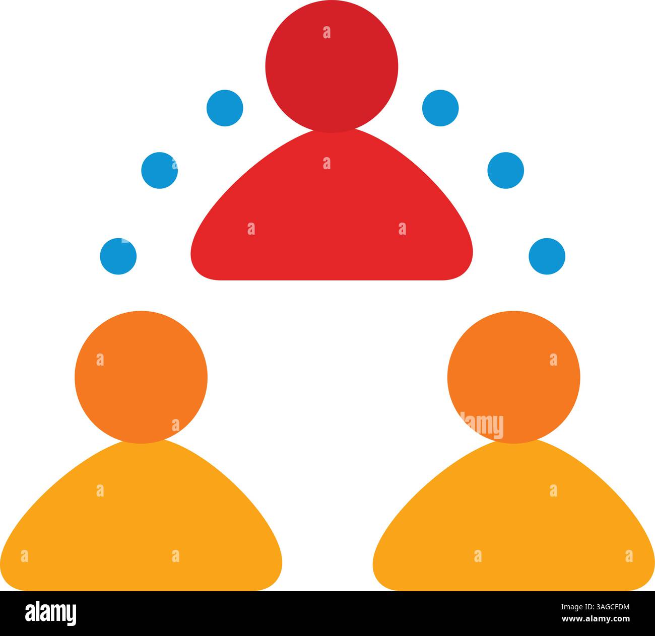 Connected profiles vector vectors hi-res stock photography and images ...