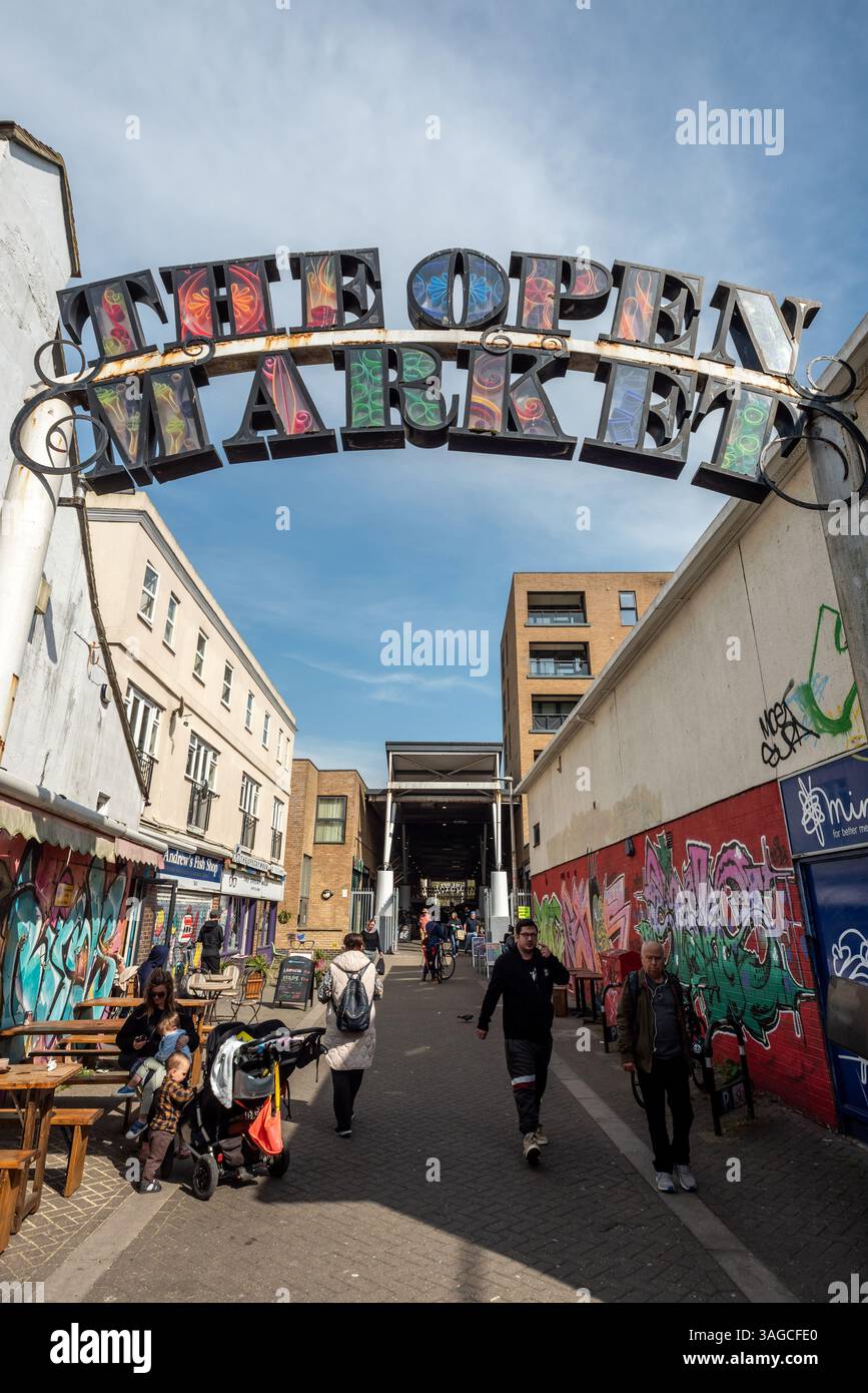 Brighton, April 8th 2025: The Open Market Stock Photo - Alamy