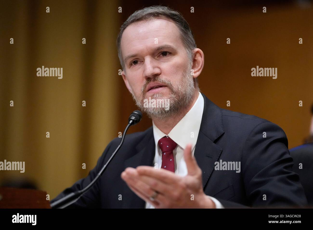 U.S. Trade Representative Jamieson Greer testifies before the Senate ...