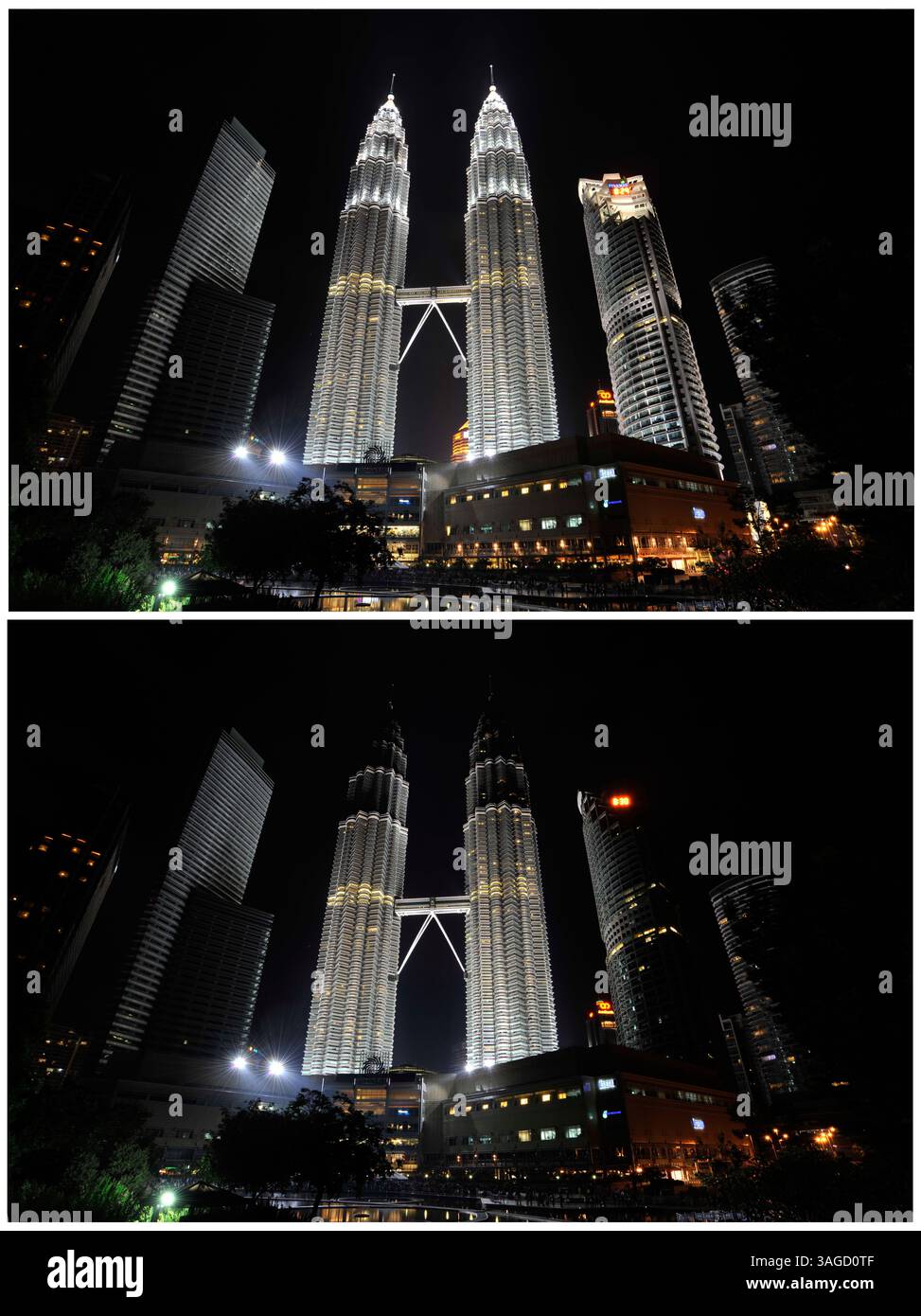 Malaysias petronas twin towers Cut Out Stock Images & Pictures - Alamy