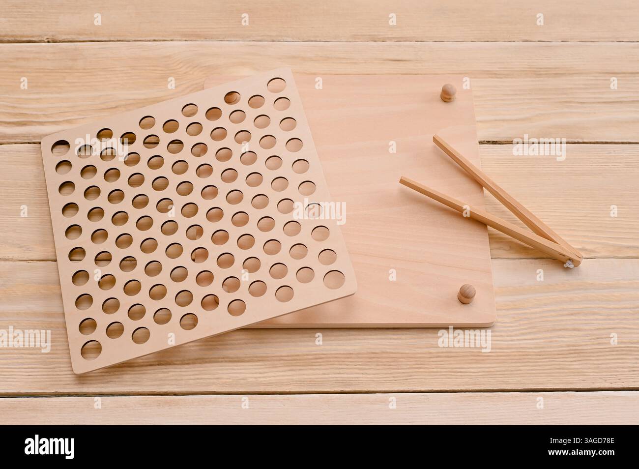 Montessori concept, early brain training. Develop fine motor skills ...