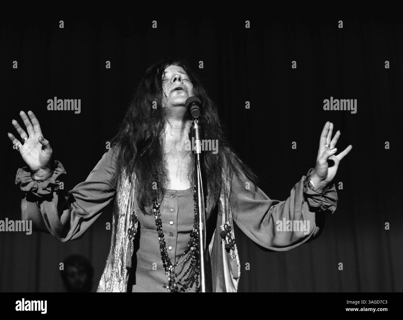 Aug 23, 1969; Asbury Park, NJ, USA; Janis Lyn Joplin (January 19, 1943 ...