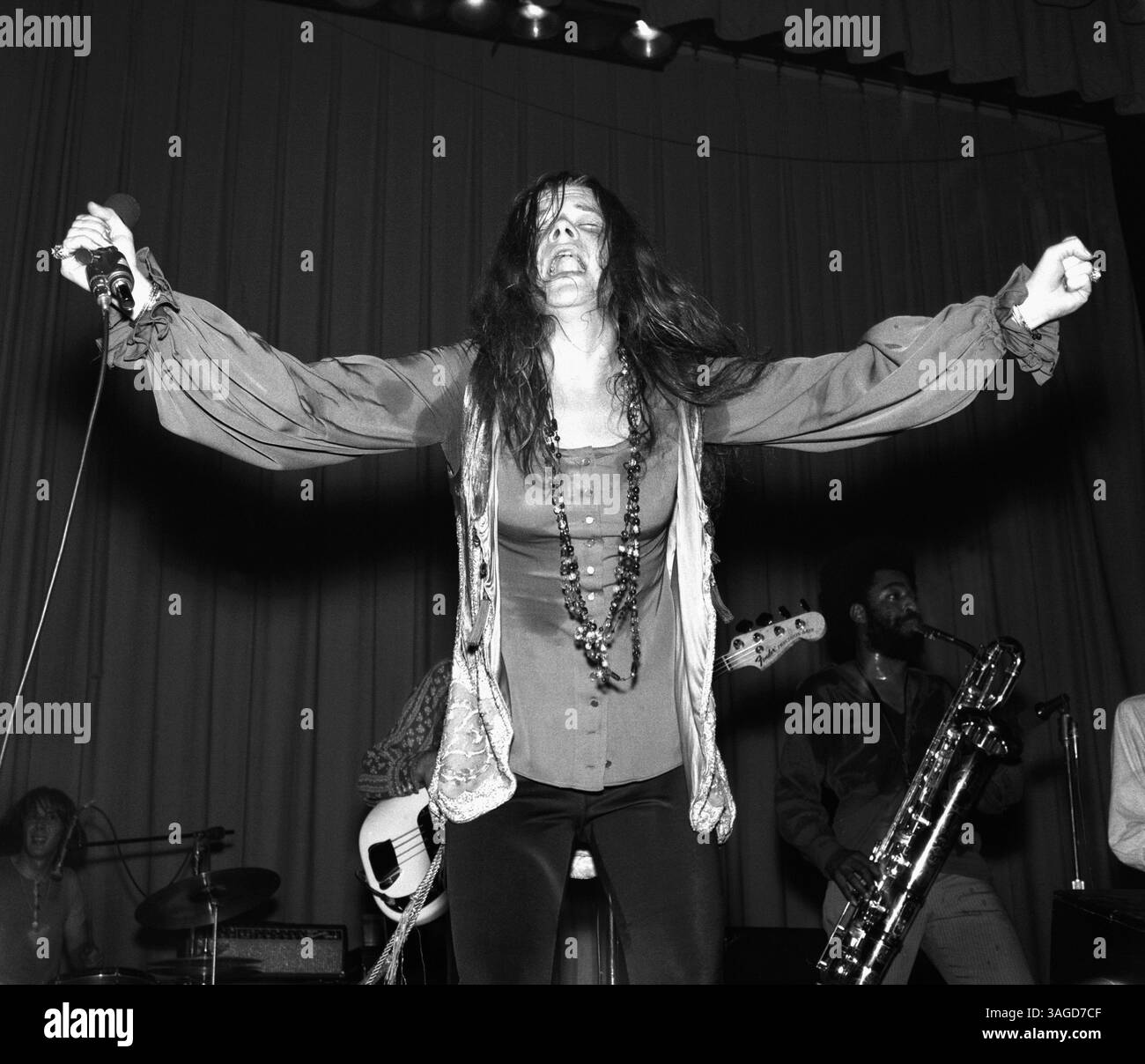 Aug 23, 1969; Asbury Park, NJ, USA; Janis Lyn Joplin (January 19, 1943 ...