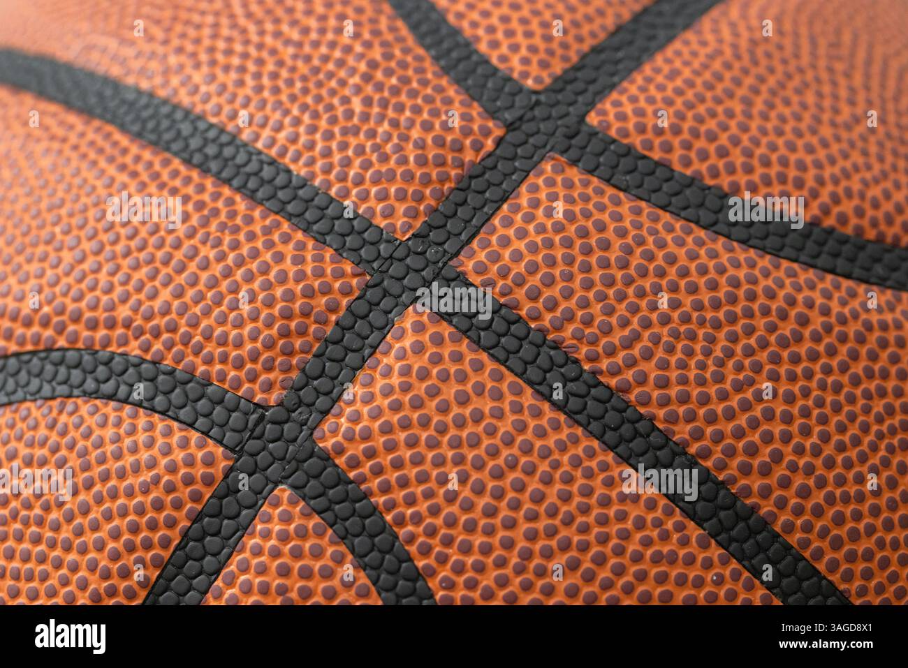 Closeup of basketball textured background for design purpose Stock ...