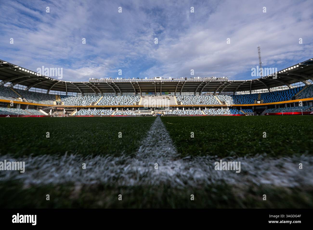 Interior view of Gamla Ullevi stadium ahead fo the UEFA Women's Nations ...