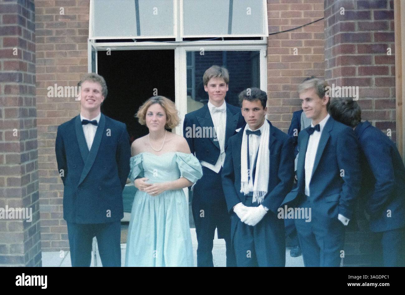 Seaford College Ball 1980s Stock Photo - Alamy