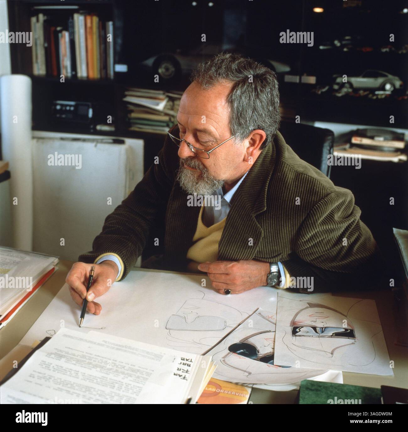 Apr. 5, 2012 - (File Photo) Ferdinand Alexander Porsche - who designed ...