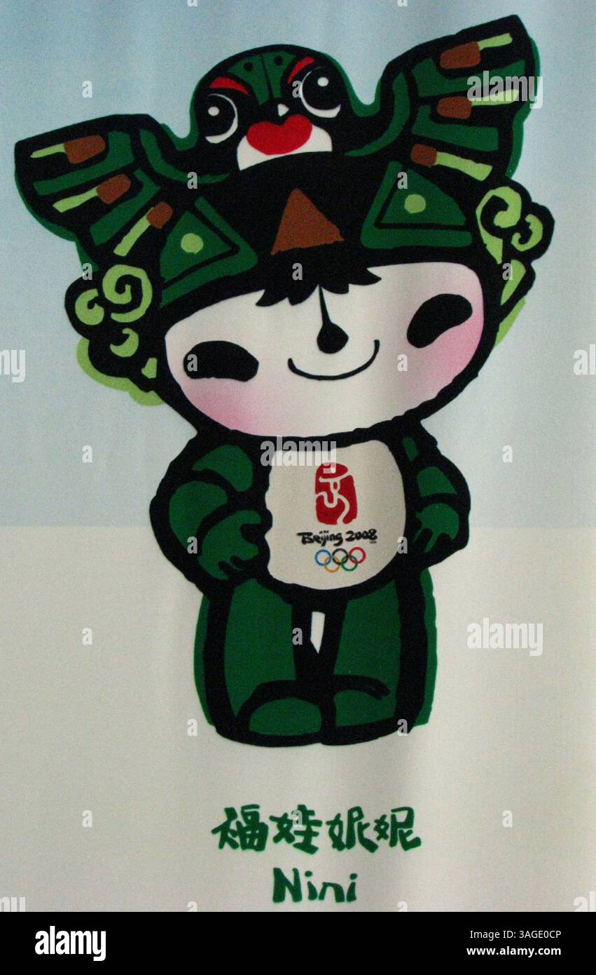 Aug 01, 2008 - Pekin, China - Fuwa are the mascots of the 2008 Summer ...