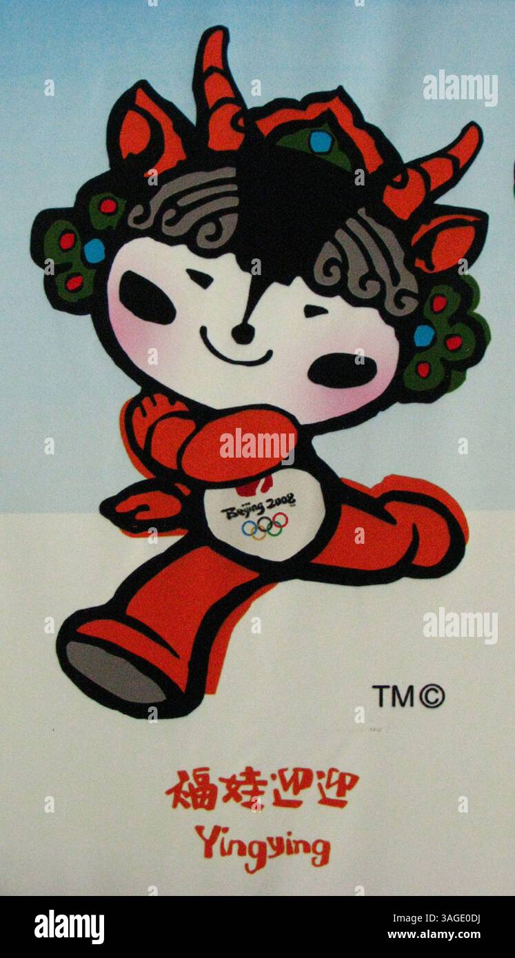 Aug 01, 2008 - Pekin, China - Fuwa are the mascots of the 2008 Summer ...