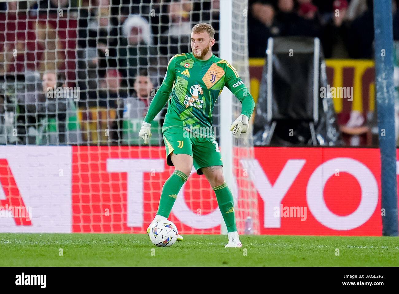 Rome, Italy. 06th Apr, 2025. Michele Di Gregorio of Juventus FC during ...
