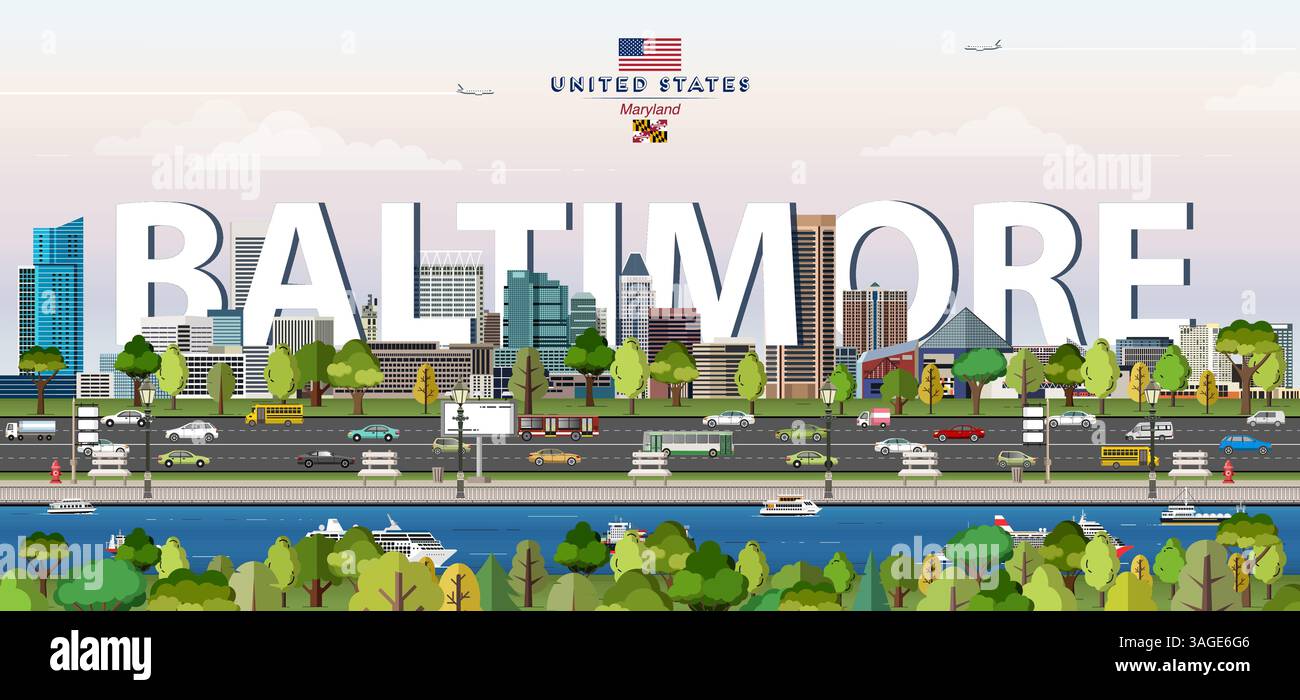 Baltimore attraction Stock Vector Images - Alamy