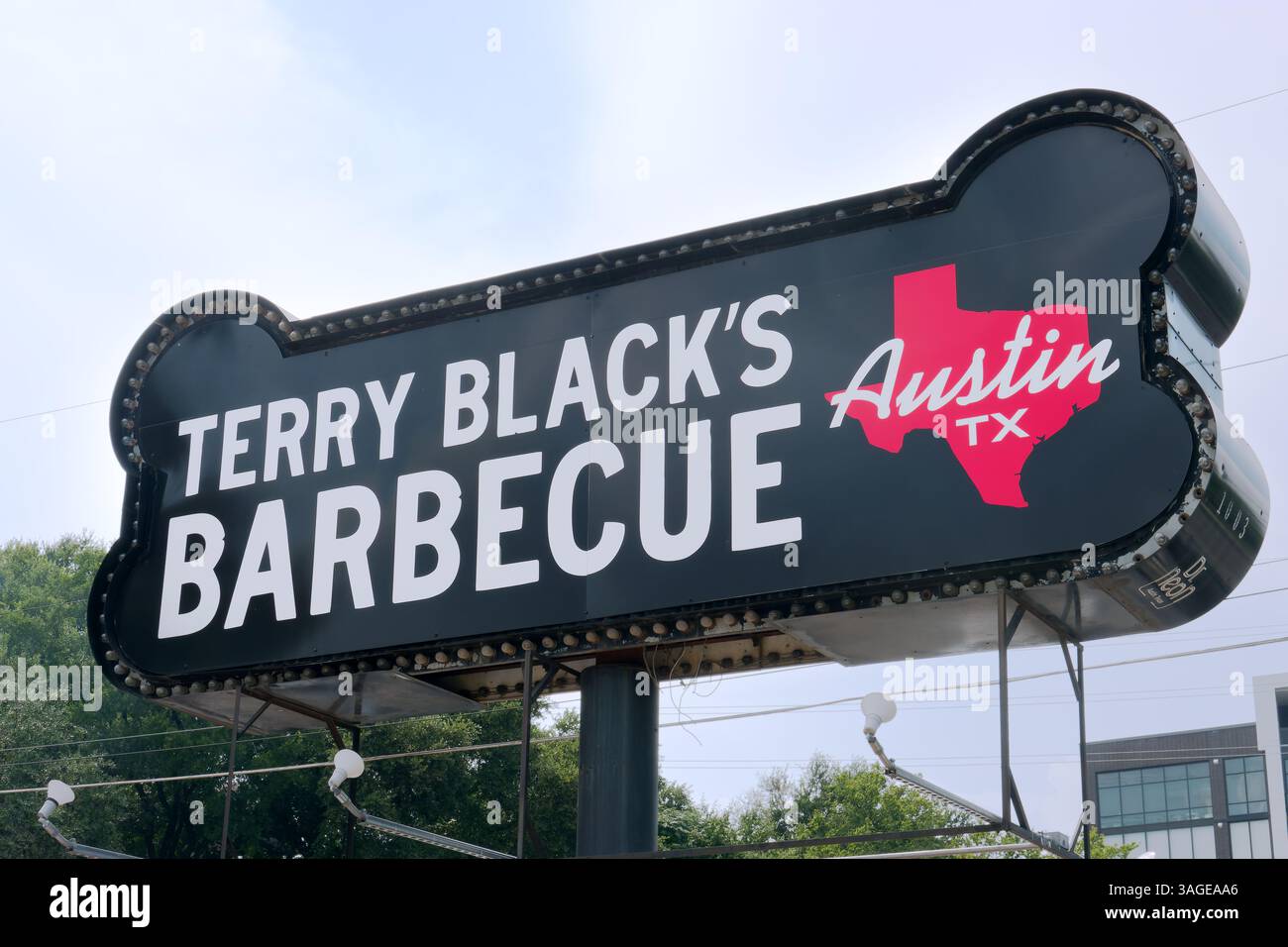 Terry Black's BBQ, Central Texas barbecue in Austin, USA Stock Photo ...