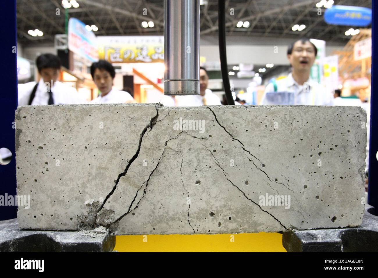 Aug 08, 2009 - Tokyo, Japan - 'The quake proof house exhibition' where ...