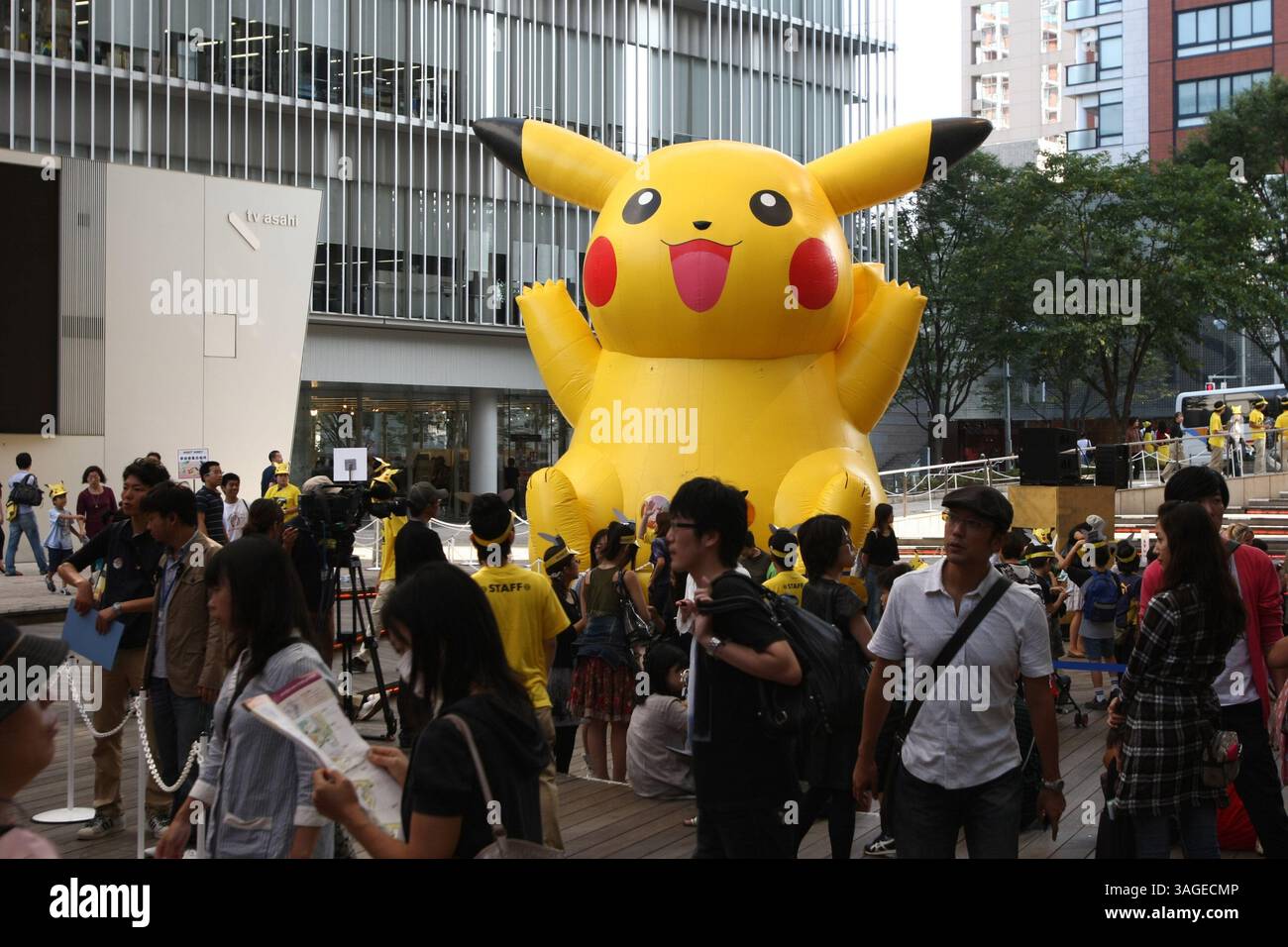 Sep 26, 2009 - Tokyo, Japan - PIKACHU of Pokemon is extreme popular ...