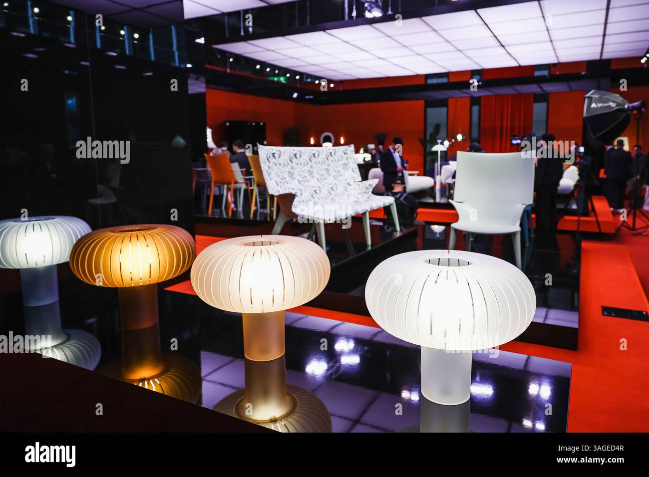 Milan, Italy. 08th Apr, 2025. Milan, The Salone Internazionale del ...